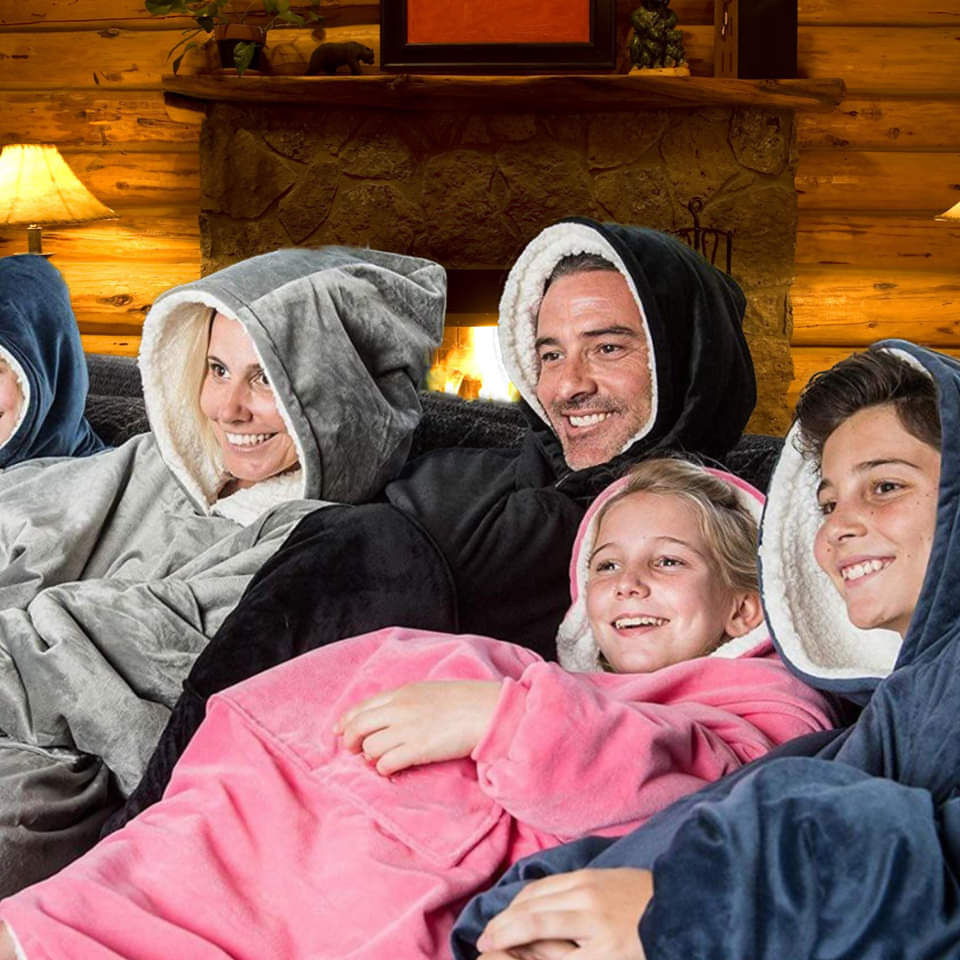 Fleezy® Premium XXL hoodie | Gooi je energierekening omlaag! – Zalanzo